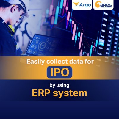 Easily collect data for IPO by using ERP system